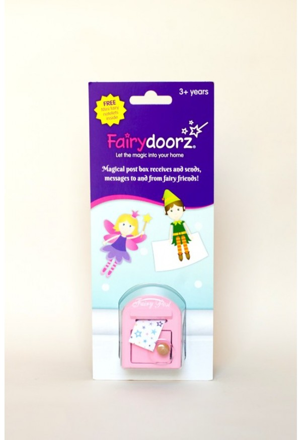 Fairy post box by fairydoorz - PINK