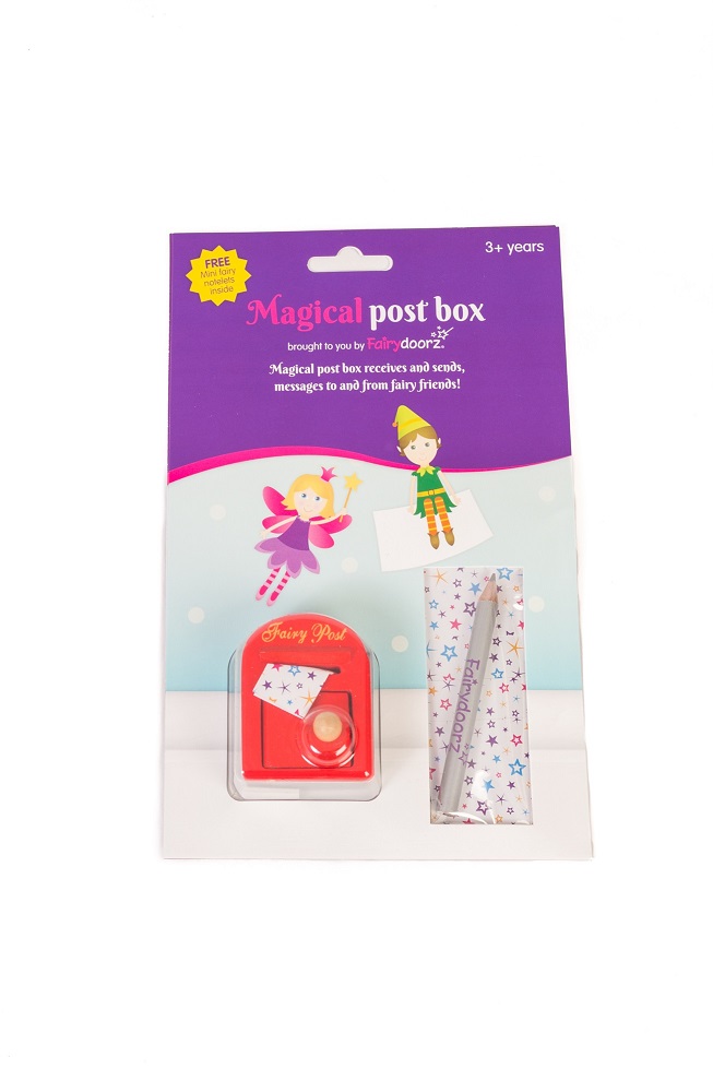 Fairy post box by fairydoorz - RED