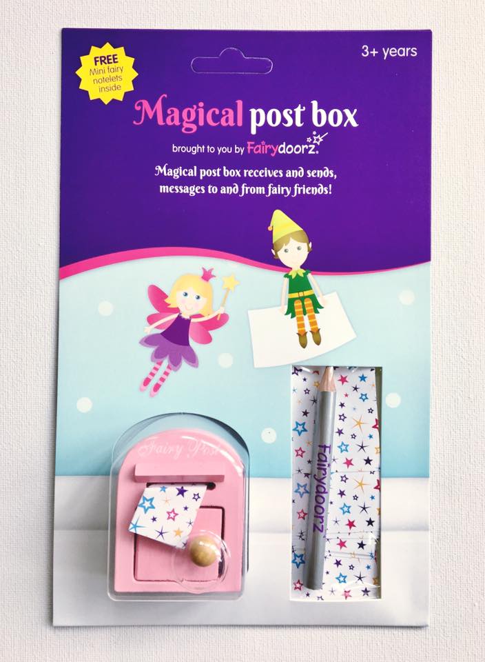 Fairy post box by fairydoorz - PINK